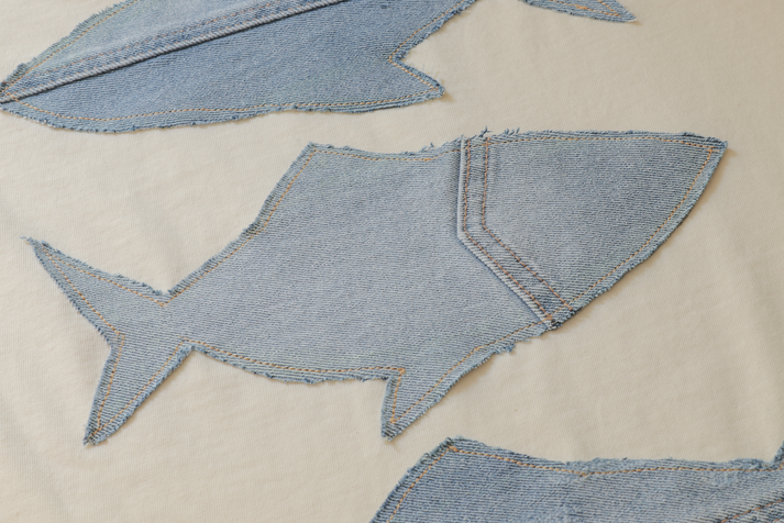Denim Fish T-Shirt – Asho Designs