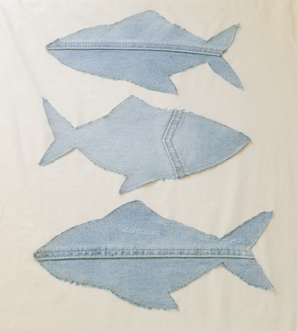 Denim Fish T-Shirt – Asho Designs